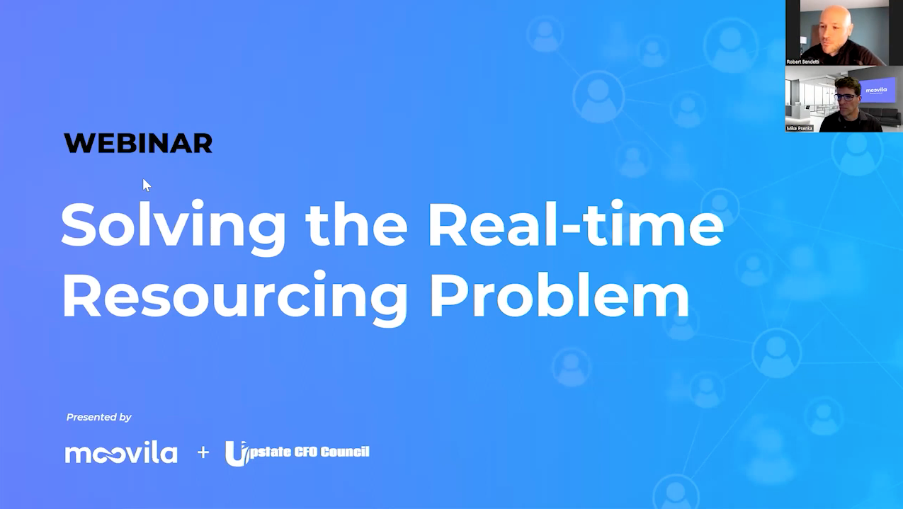 Webinar: Solving the Real-Time Resourcing Problem